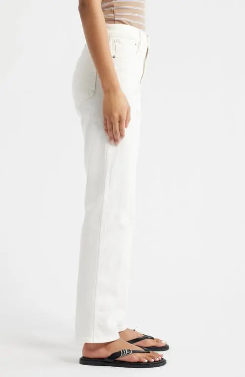 Madewell The Longline Straight Leg Jeans