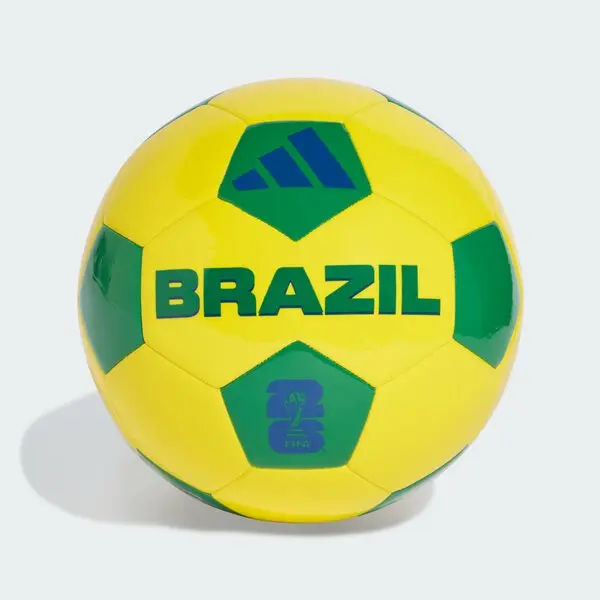 Adidas Fifa World Cup 26™ Official Licensed Product Brazil Club Ball - Bright Yellow / Royal Blue / Team Green