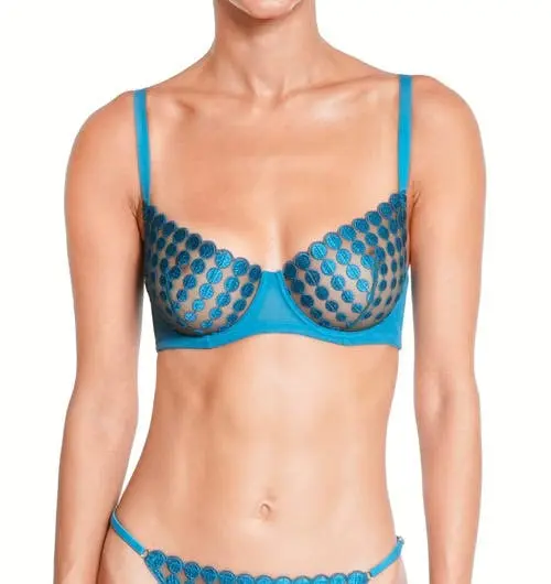 HUIT Deco Dots Lace Underwire Bra