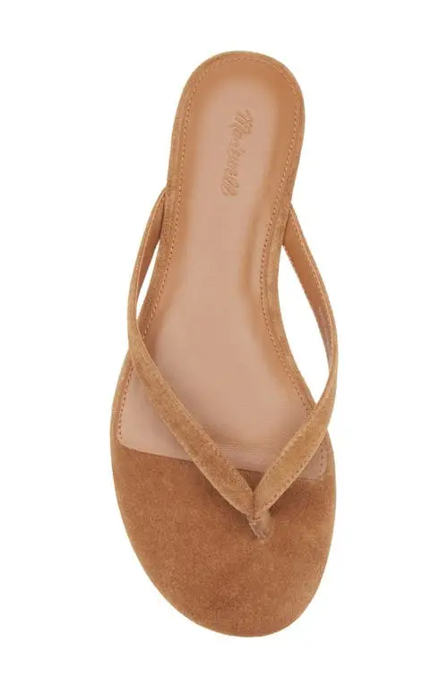 Madewell Iggy Flip Flop - Glazed Walnut