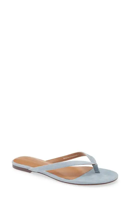Madewell The Iggy Flip Flop - Serene Blue