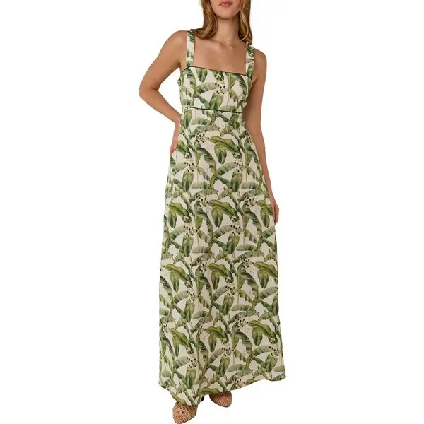 PALM NOOSA Belle Maxi Dress - Riviera