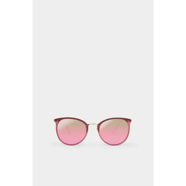 KATIE LOXTON Santorini Cat Eye Sunglasses - Navy