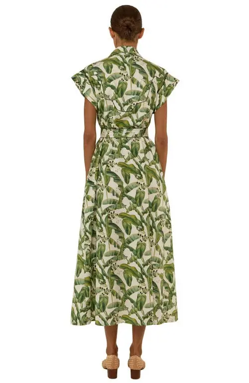 PALM NOOSA Siren Maxi Shirt Dress