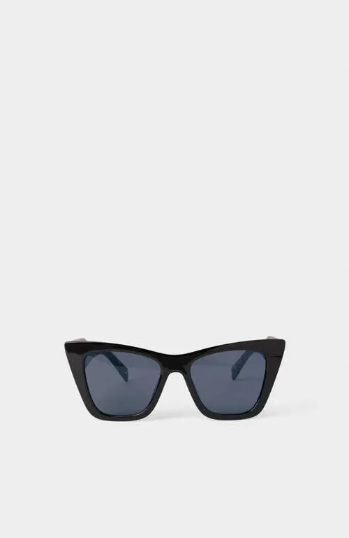 KATIE LOXTON Porto Cat-eye Frame Sunglasses - Black/tortoiseshell