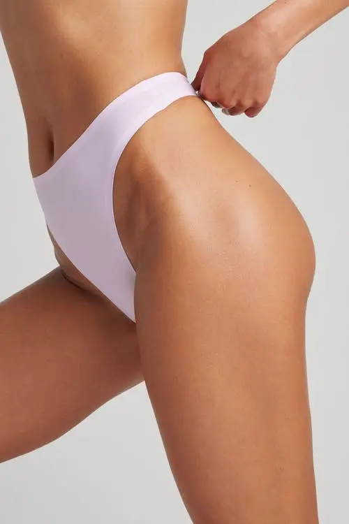 NEGATIVE UNDERWEAR Base High Thong - Shadow