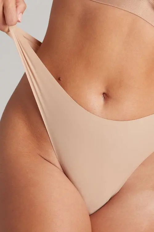 NEGATIVE UNDERWEAR Base High Thong - Shadow