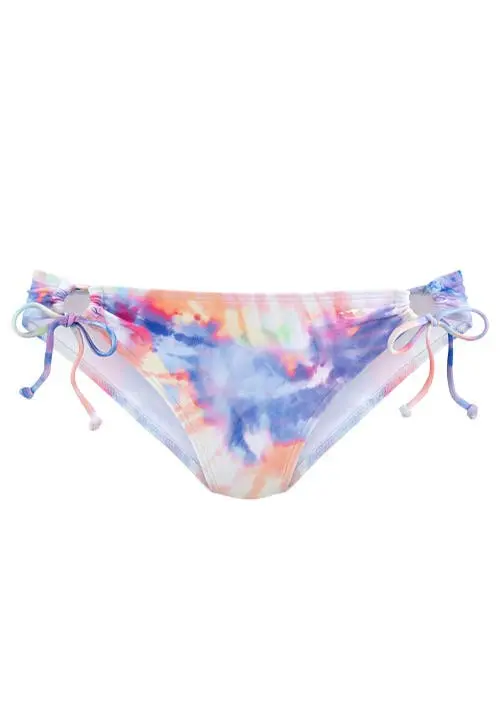 LASCANA Classic Bikini Bottom - Blue Multi