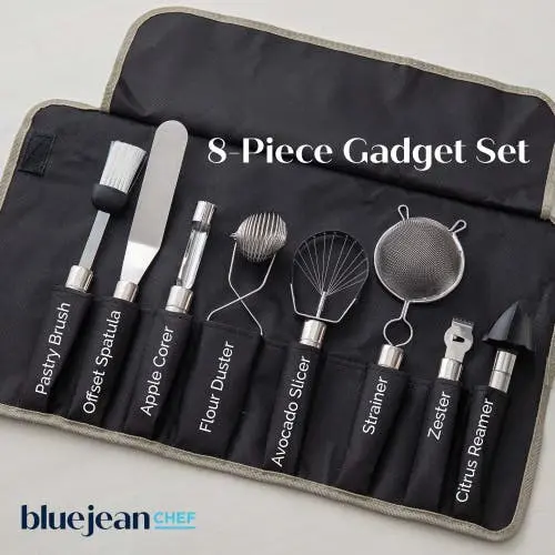 BLUE JEAN CHEF 8-piece Kitchen Tool And Gadget Set