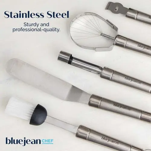 BLUE JEAN CHEF 8-piece Kitchen Tool And Gadget Set