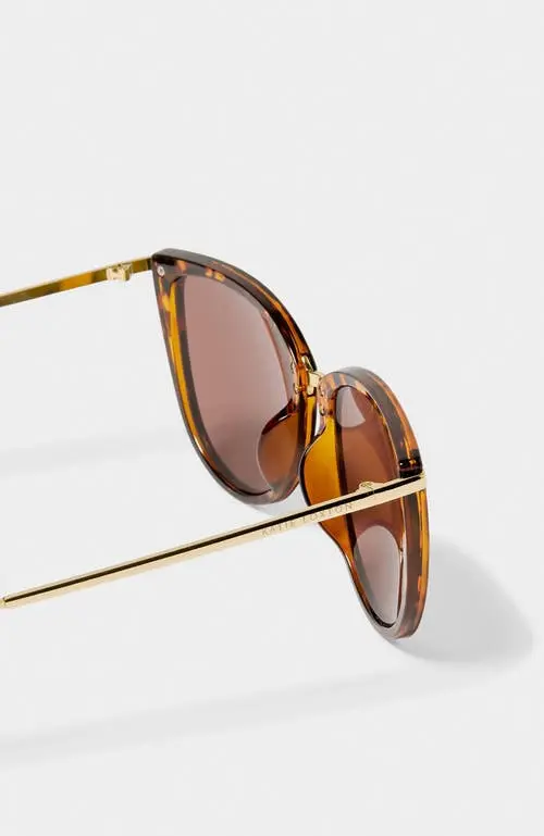 KATIE LOXTON Sardinia Sunglasses - Tortoiseshell