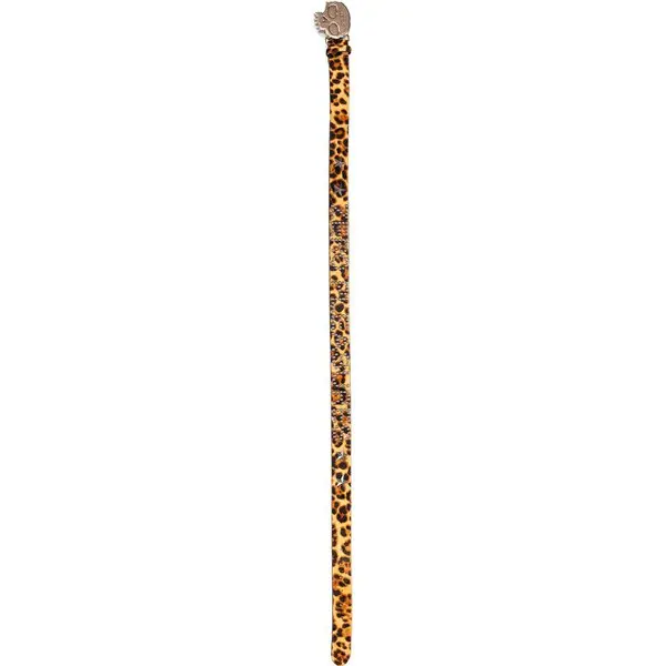 PLEASURES X Zero Skateboards Calf Hair Belt - Leopard