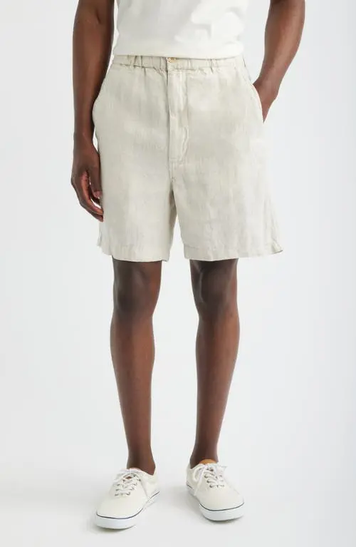 Madewell Pull-on Linen Shorts - Bleached