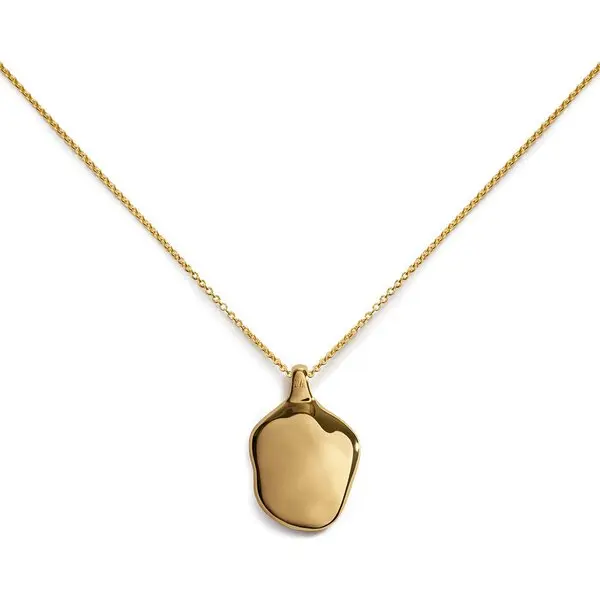 Monica Vinader Odyssey Locket Chain Necklace - 18k Gold Vermeil