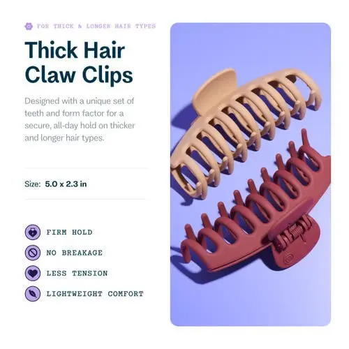 GIMME BEAUTY Hair Claw Clips