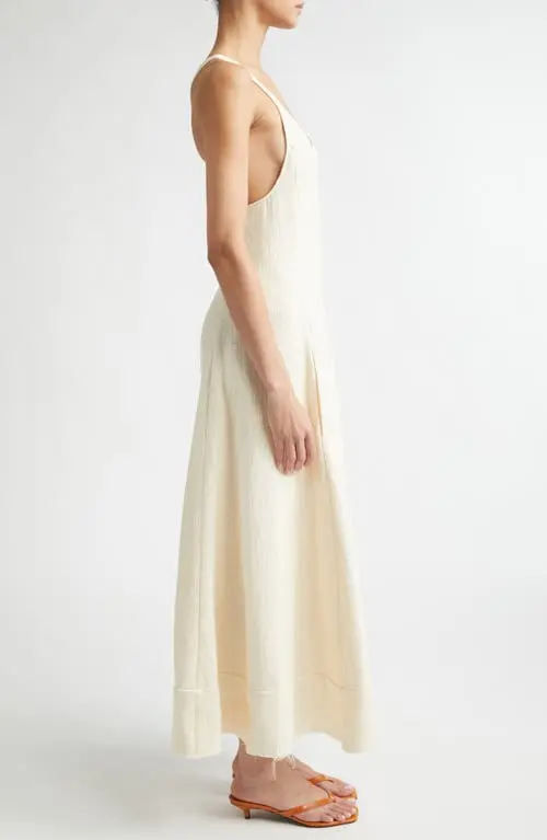 TOTEME Sculpted Cotton Sablé Dress