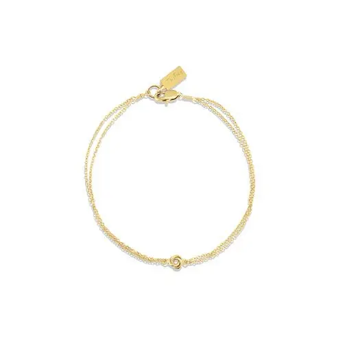 SET & STONES Lennan Love Knot Bracelet - Gold