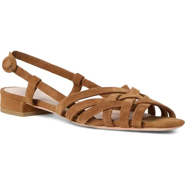 LOEFFLER RANDALL Shelly Slingback Sandal - Cacao