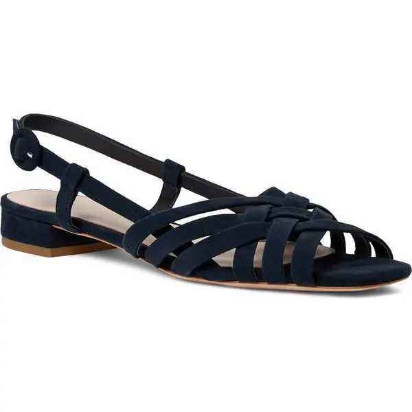 LOEFFLER RANDALL Shelly Slingback Sandal - Navy