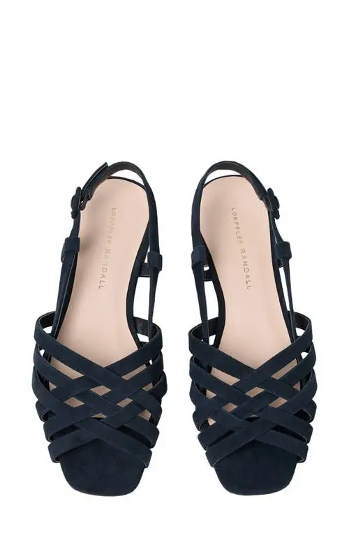 LOEFFLER RANDALL Shelly Slingback Sandal - Navy