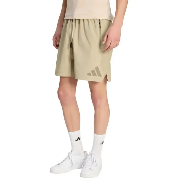 Adidas Z.n.e. Woven Drawstring Shorts - Wonder Cargo
