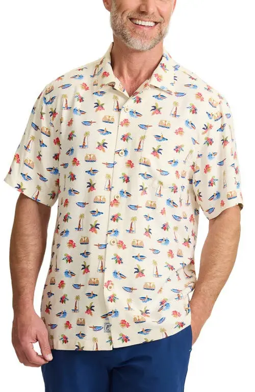 Tommy Bahama Wave Cruiser Silk Camp Shirt
