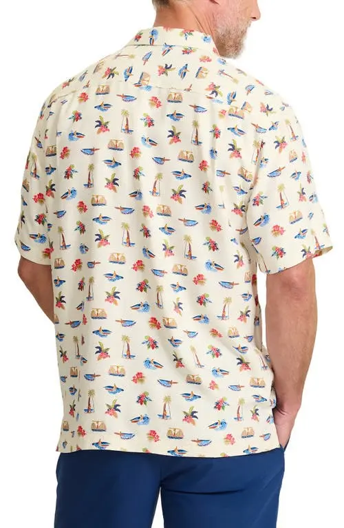 Tommy Bahama Wave Cruiser Silk Camp Shirt