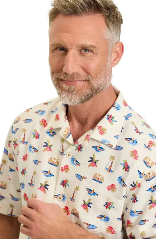 Tommy Bahama Wave Cruiser Silk Camp Shirt