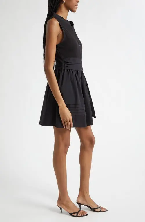 Ramy Brook Orla Belted Sleeveless Mini Dress