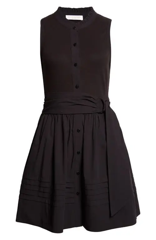 Ramy Brook Orla Belted Sleeveless Mini Dress