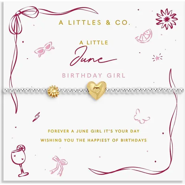 A LITTLES & CO. Birth Month A Little Bracelet - June
