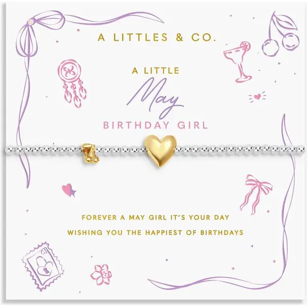 A LITTLES & CO. Birth Month A Little Bracelet - May