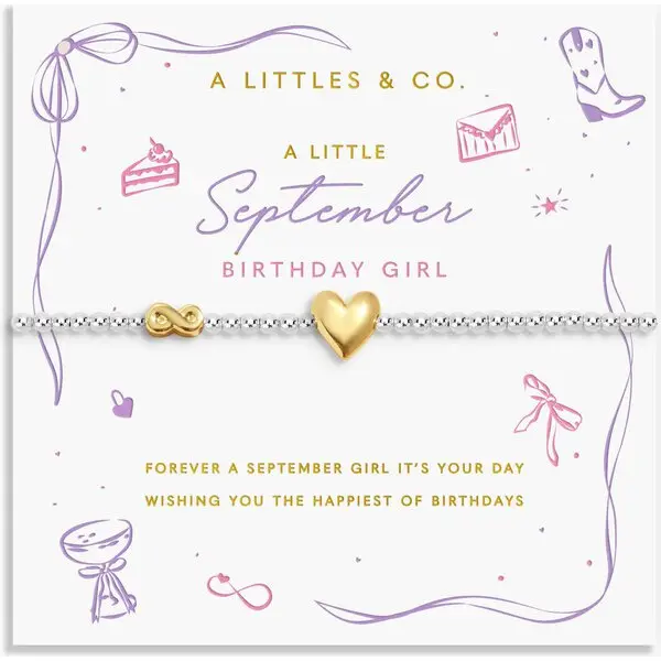 A LITTLES & CO. Birth Month A Little Bracelet - September