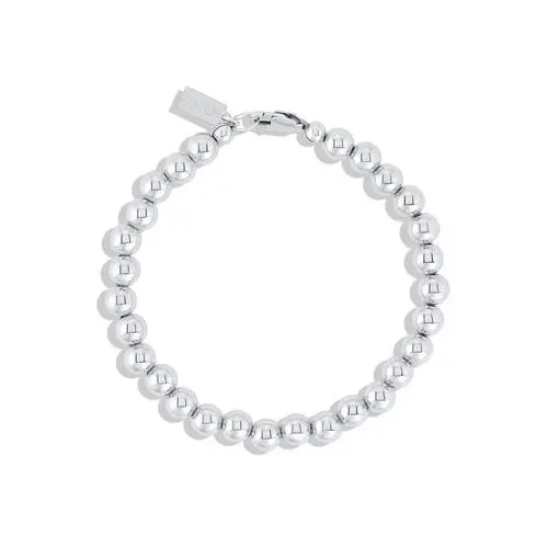 SET & STONES Cameron Beaded Bracelet - Silver