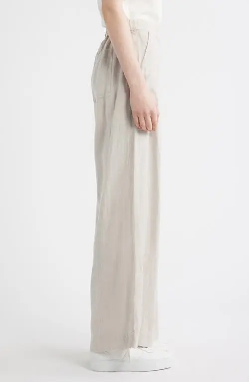 Frank & Eileen Madeline Linen Wide-leg Pants
