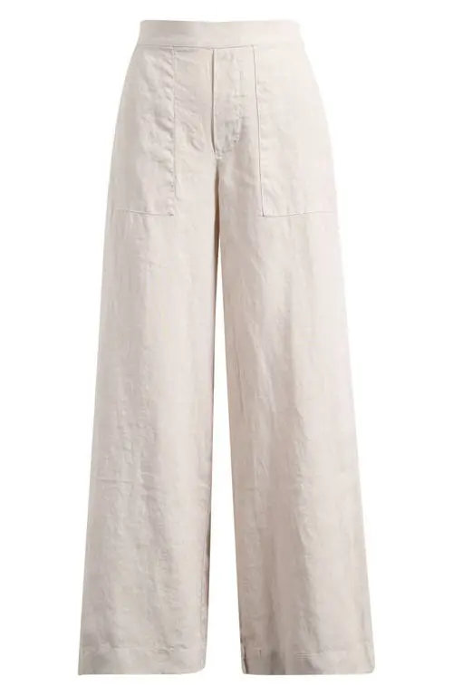 Frank & Eileen Madeline Linen Wide-leg Pants