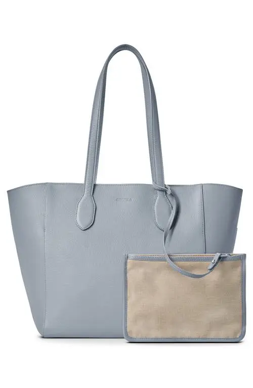 Shinola Runabout Pebble Leather Tote - Mist