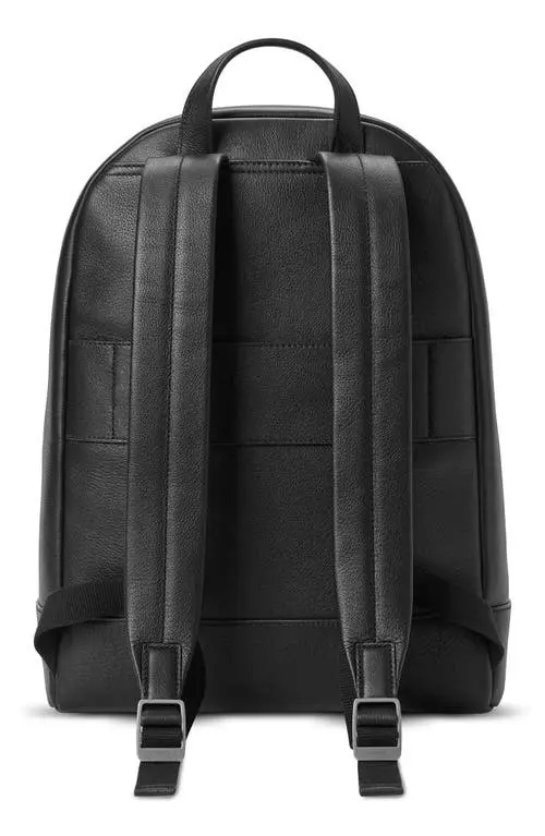 Shinola Canfield Pebble Leather Backpack - Black