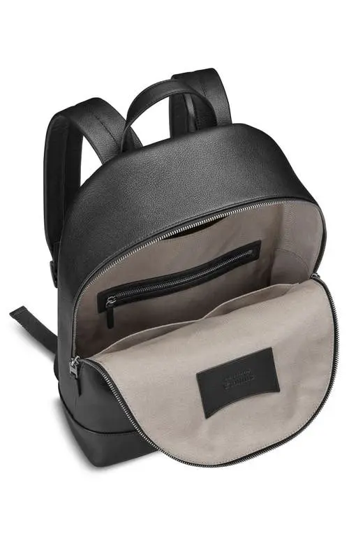 Shinola Canfield Pebble Leather Backpack - Black
