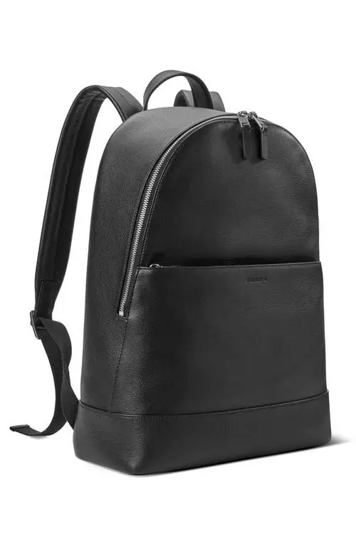 Shinola Canfield Pebble Leather Backpack - Black
