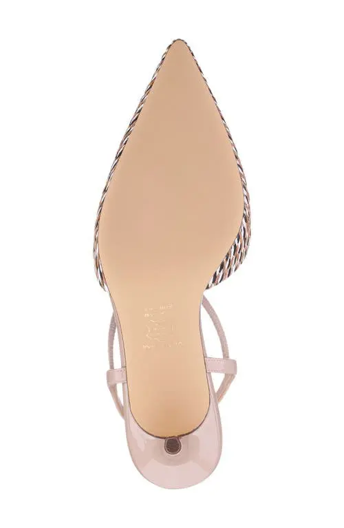 Nina Teena Pointed Toe Ankle Strap Pumps