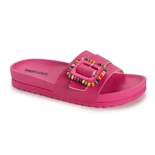 MUK LUKS Grand Colette Sandal - Magenta
