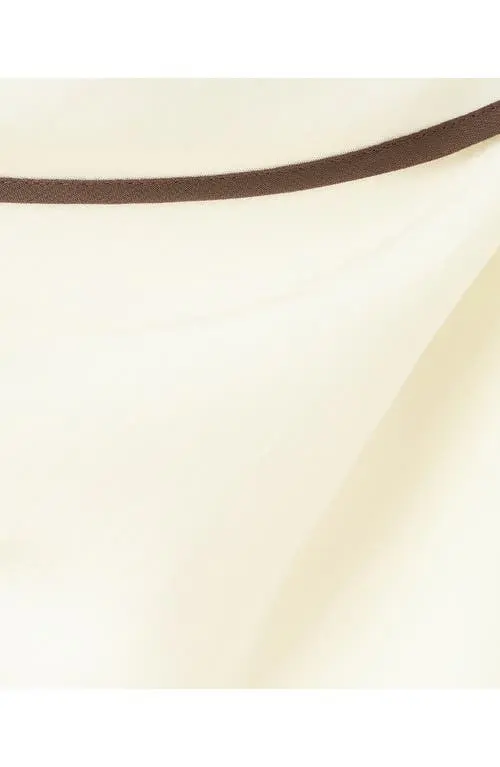 Mango Tie Back Sleeveless Midi Dress