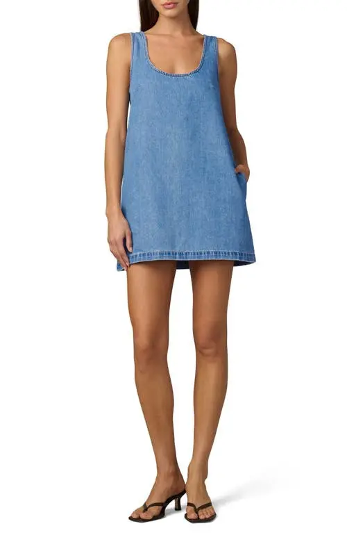 Joe's Jeans Scoop Neck Denim Minidress - Notable
