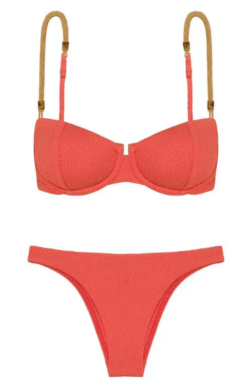 VIX PAULA HERMANNY Firenze Basic Bikini Bottom - Pink