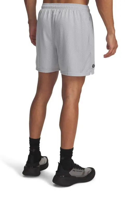 Under Armour Mesh Athletic Shorts - Mod Gray