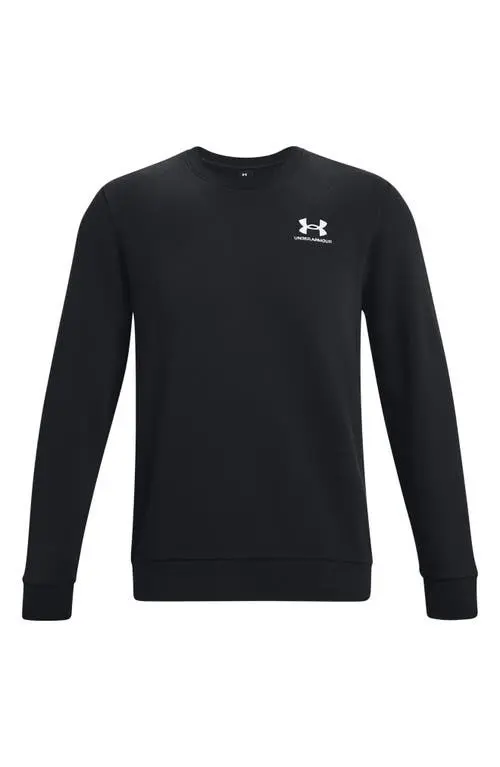 Under Armour Icon Fleece Crewneck - Black