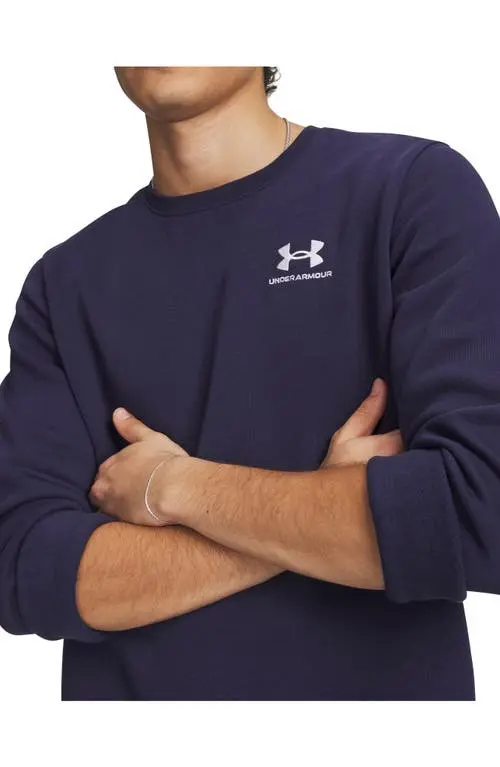 Under Armour Icon Fleece Crewneck - Midnight Navy