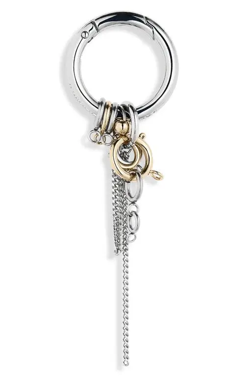 JUSTINE CLENQUET Pam Keychain - Palladium
