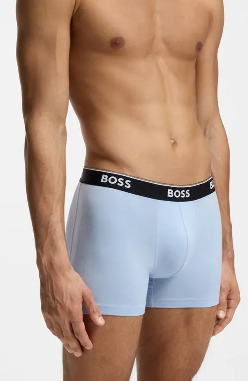 BOSS Assorted 3-pack Power Stretch Cotton Boxer Briefs